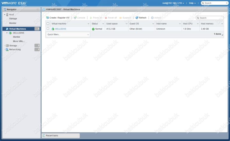 Dell EMC PowerProtect DD Virtual Edition 7.7.4.0 Yapılandırması - Baki ...