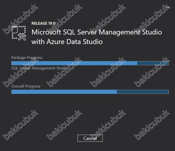 Microsoft SQL Server Management Studio 19.0 Kurulumu - Baki ÇUBUK