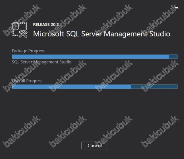 Microsoft SQL Server Management Studio 20.2 Kurulumu - Baki ÇUBUK