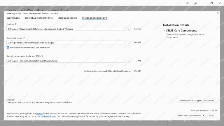 Microsoft SQL Server Management Studio 21 Kurulumu - Baki ÇUBUK