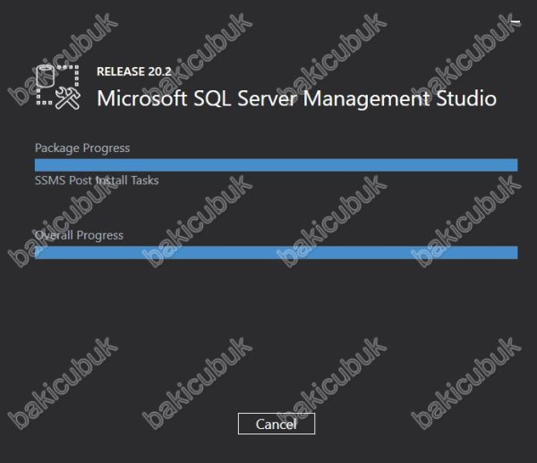 Microsoft SQL Server Management Studio 20.2 Kurulumu - Baki ÇUBUK