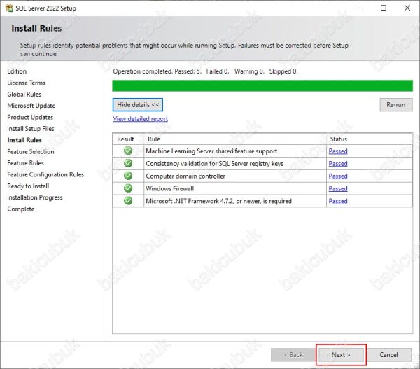 Microsoft SQL Server 2022 Kurulumu - Baki ÇUBUK