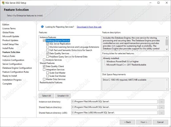 Microsoft SQL Server 2022 Kurulumu - Baki ÇUBUK