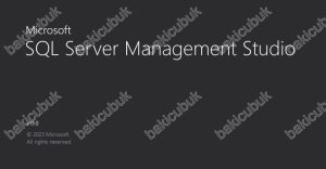 Microsoft SQL Server Management Studio 19.0 Kurulumu - Baki ÇUBUK