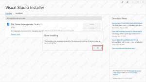 Microsoft SQL Server Management Studio 21 Kurulumu - Baki ÇUBUK