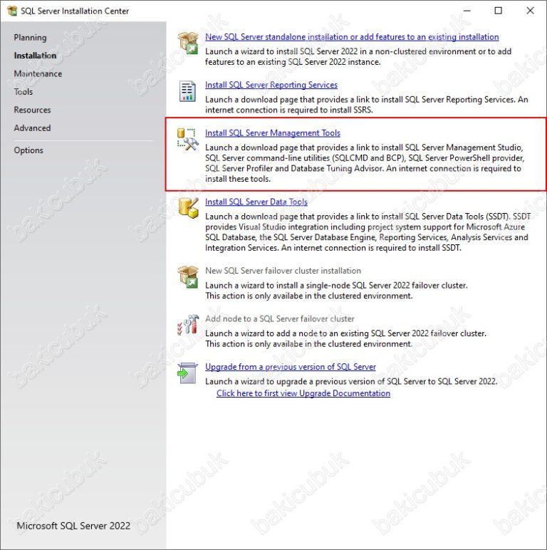 Microsoft SQL Server Management Studio 19.0 Kurulumu - Baki ÇUBUK