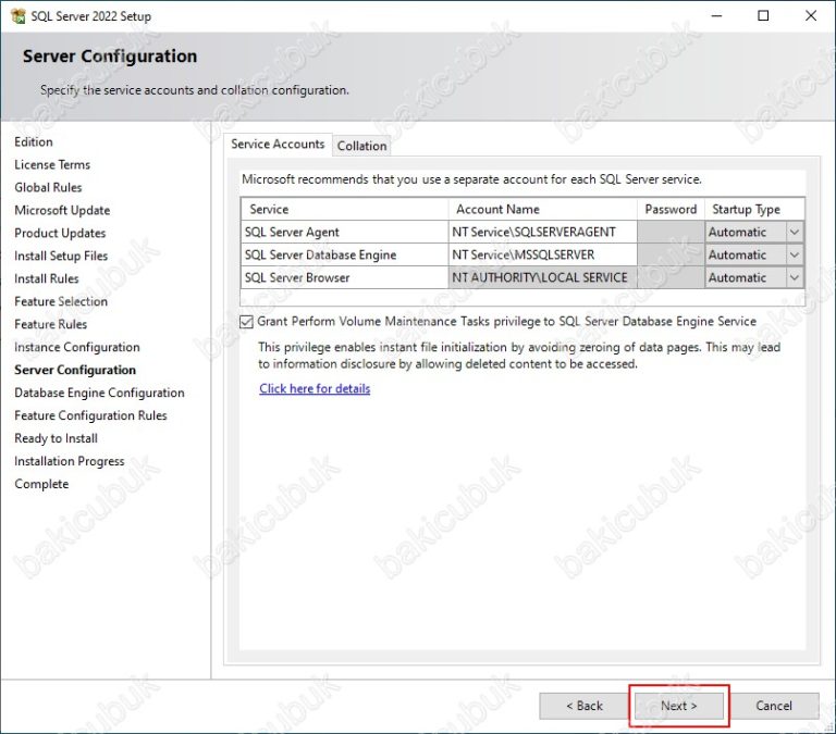 Microsoft SQL Server 2022 Kurulumu - Baki ÇUBUK