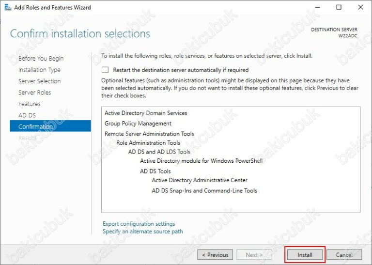 Windows Server 2022 Additional Domain Controller Kurulumu - Baki ÇUBUK