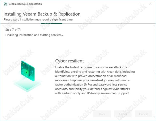Veeam Backup & Replication 12 Kurulumu - Baki ÇUBUK