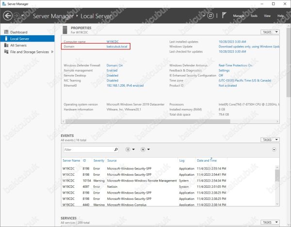 Windows Server 2019 Child Domain Controller Kurulumu - Baki ÇUBUK