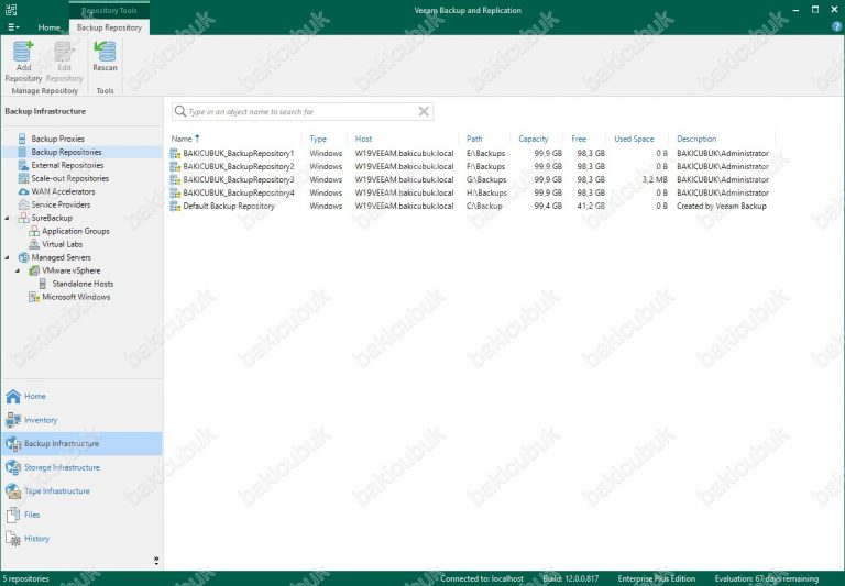 Veeam Backup & Replication 12 Beta Wasabi Object Storage - Baki ÇUBUK