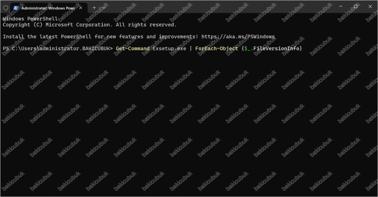 Exchange Server Build Numbers - Baki ÇUBUK