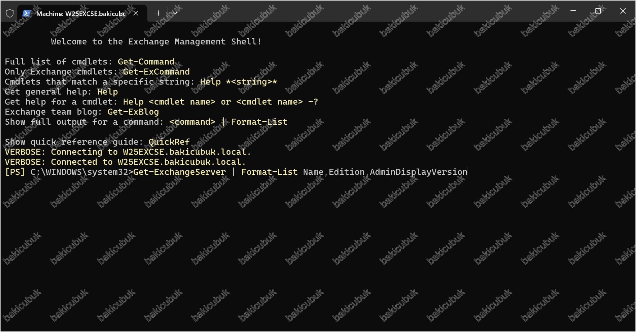 Exchange Server Build Numbers - Baki ÇUBUK