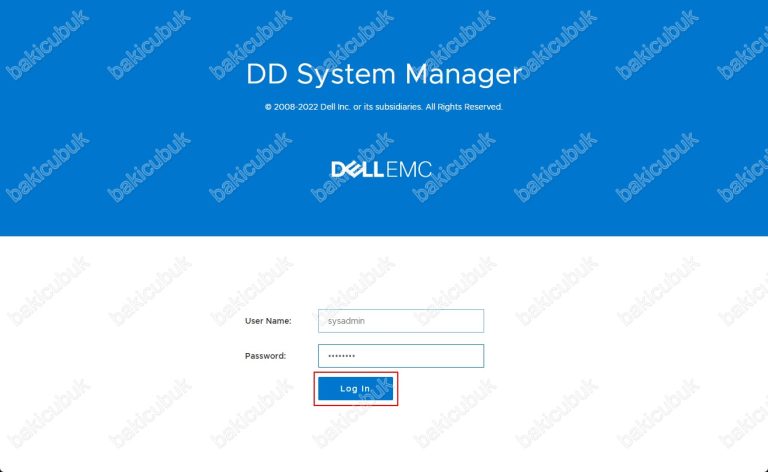 Dell EMC PowerProtect DD Virtual Edition 7.7.4.0 Yapılandırması - Baki ...