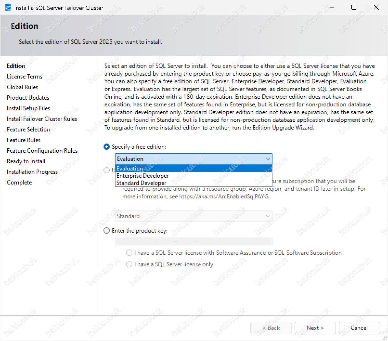 Microsoft SQL Server 2025 Failover Cluster Instance Kurulumu 3 - Baki ÇUBUK