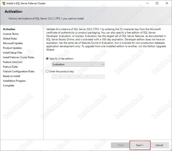 Microsoft SQL Server 2022 Failover Cluster Kurulumu 3 - Baki ÇUBUK