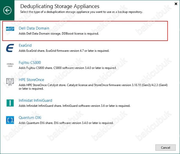 Veeam Backup & Replication 12 Dell EMC Data Domain Yapılandırması ...