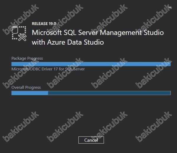Microsoft SQL Server Management Studio 19.0 Kurulumu - Baki ÇUBUK