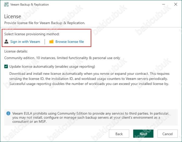 Veeam Backup & Replication 12.1 Kurulumu - Baki ÇUBUK