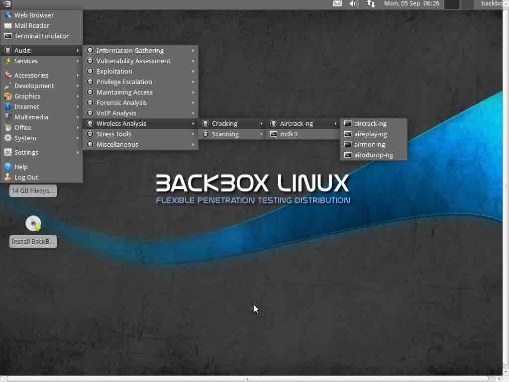 Backbox Linux Best Hacking Distro Operating System Baki Cubuk